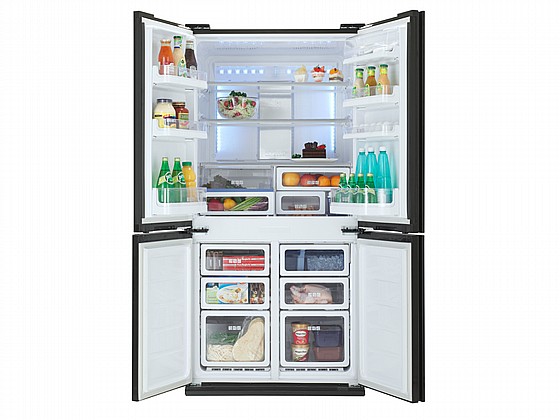 קניון הרהיטים חלבי מותקאל בע''מ | מקרר שארפ דגם SJ-R8911 Sharp | מקררים ומקפיאים | מקרר 4+5 דלתות