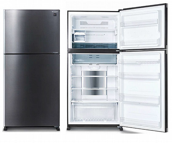 קניון הרהיטים חלבי מותקאל בע''מ | מקרר SHARP מקפיא עליון SJ-3655-BK/WH/BG/DS | מקררים ומקפיאים ...