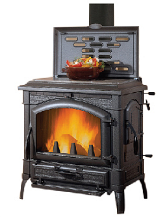 קניון הרהיטים חלבי מותקאל בע''מ | קמין עץ ISOTTA CON EVO | קמין עץ